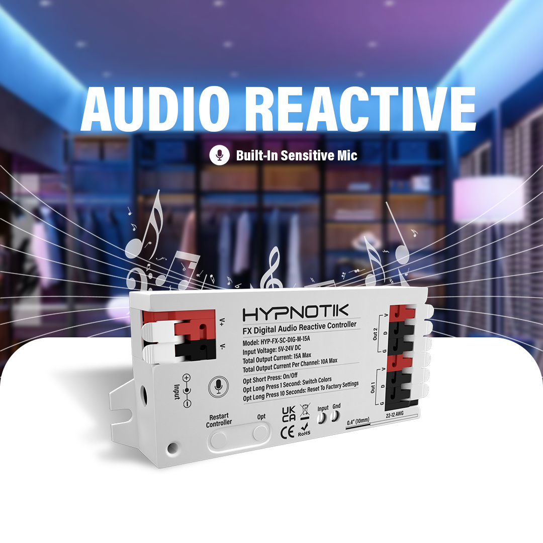 FX Controllers Digital Audio Reactive – Hypnotik